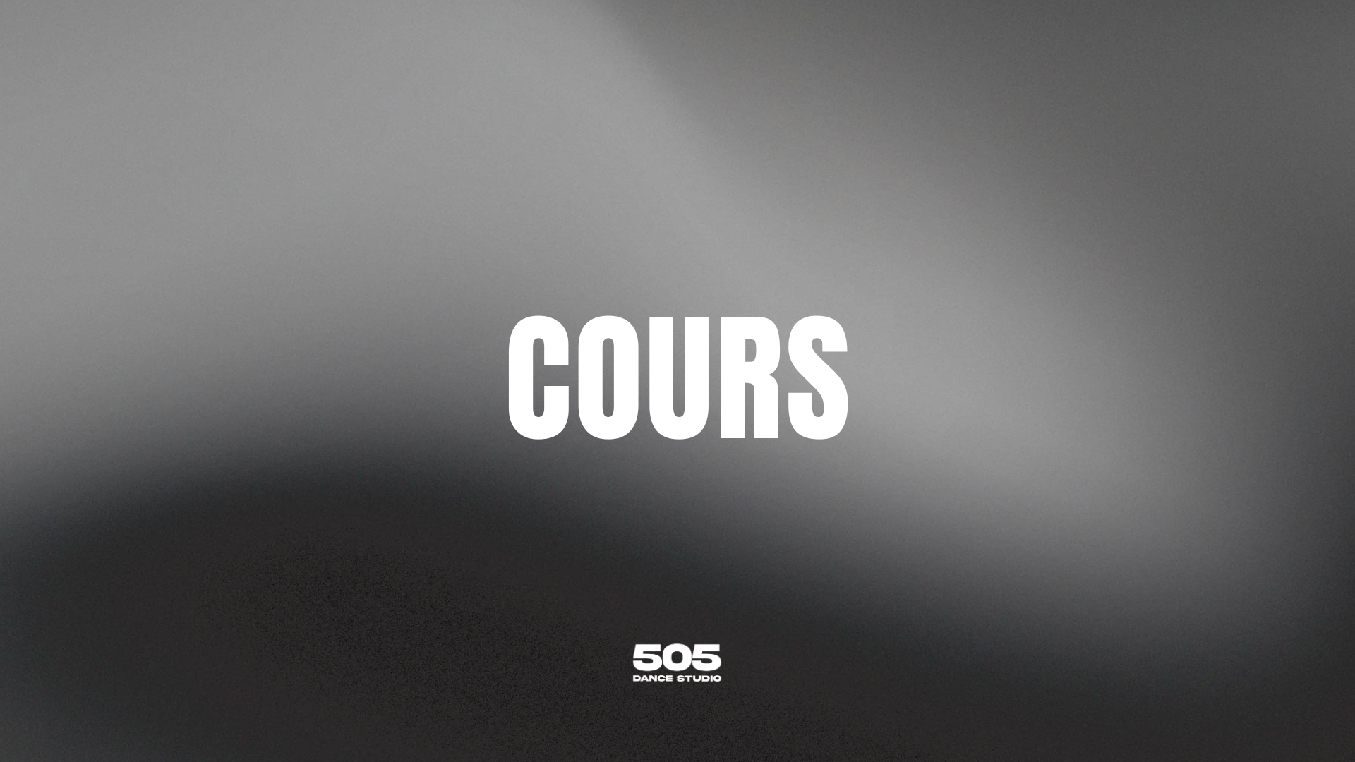 COURS - 505 DANCE STUDIO
